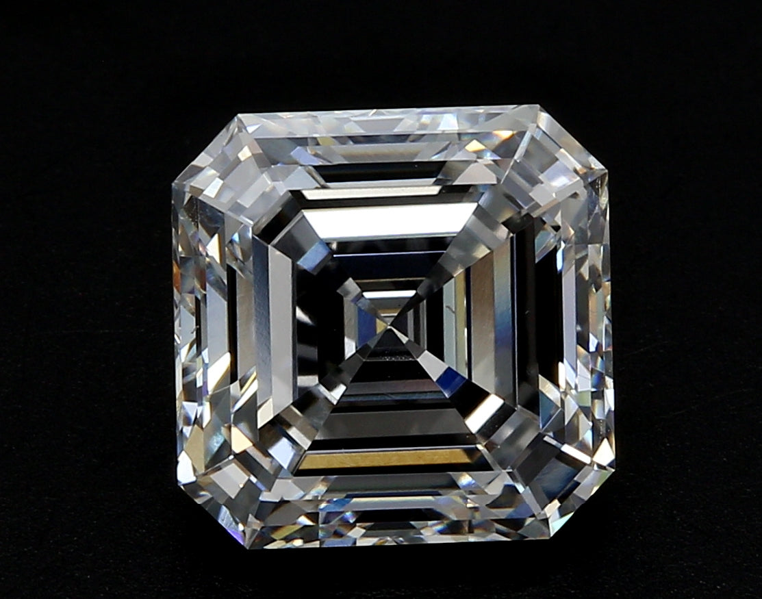 4.07 Carat Asscher Lab Diamond – With Clarity