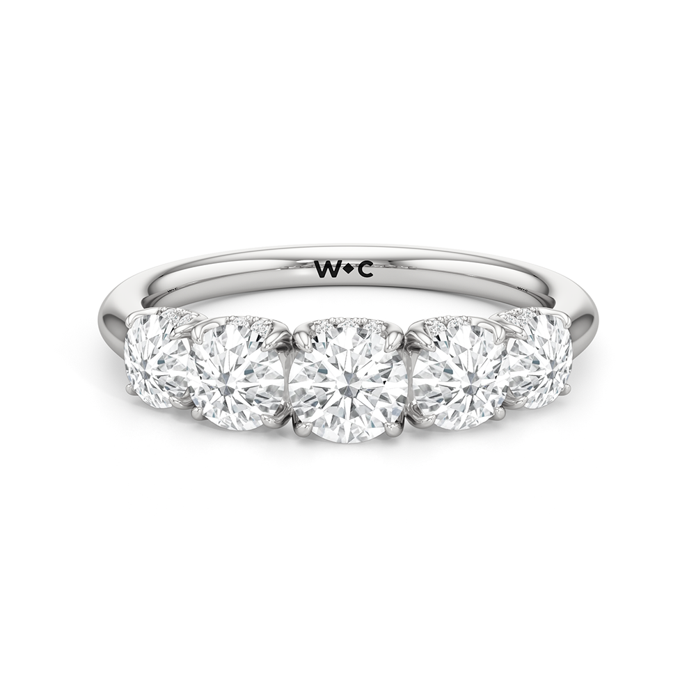 The Cassatt Anniversary Ring – With Clarity