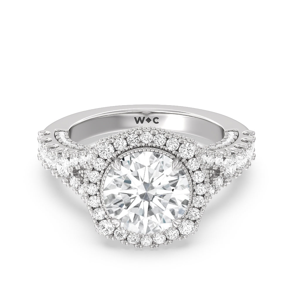 The Cloister Ring (E+ VVS+) – With Clarity