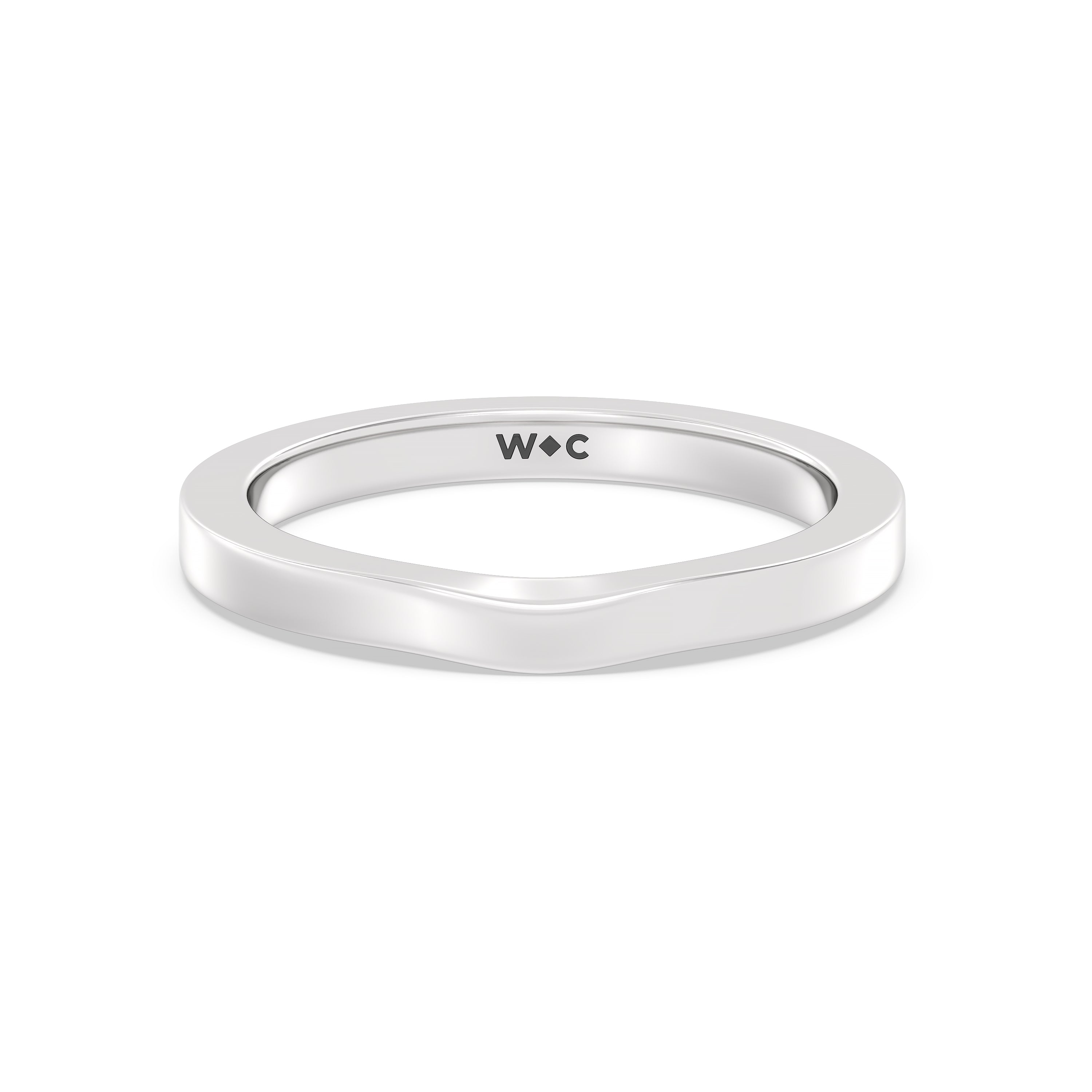 The Bridget Diamond Wedding Band – With Clarity