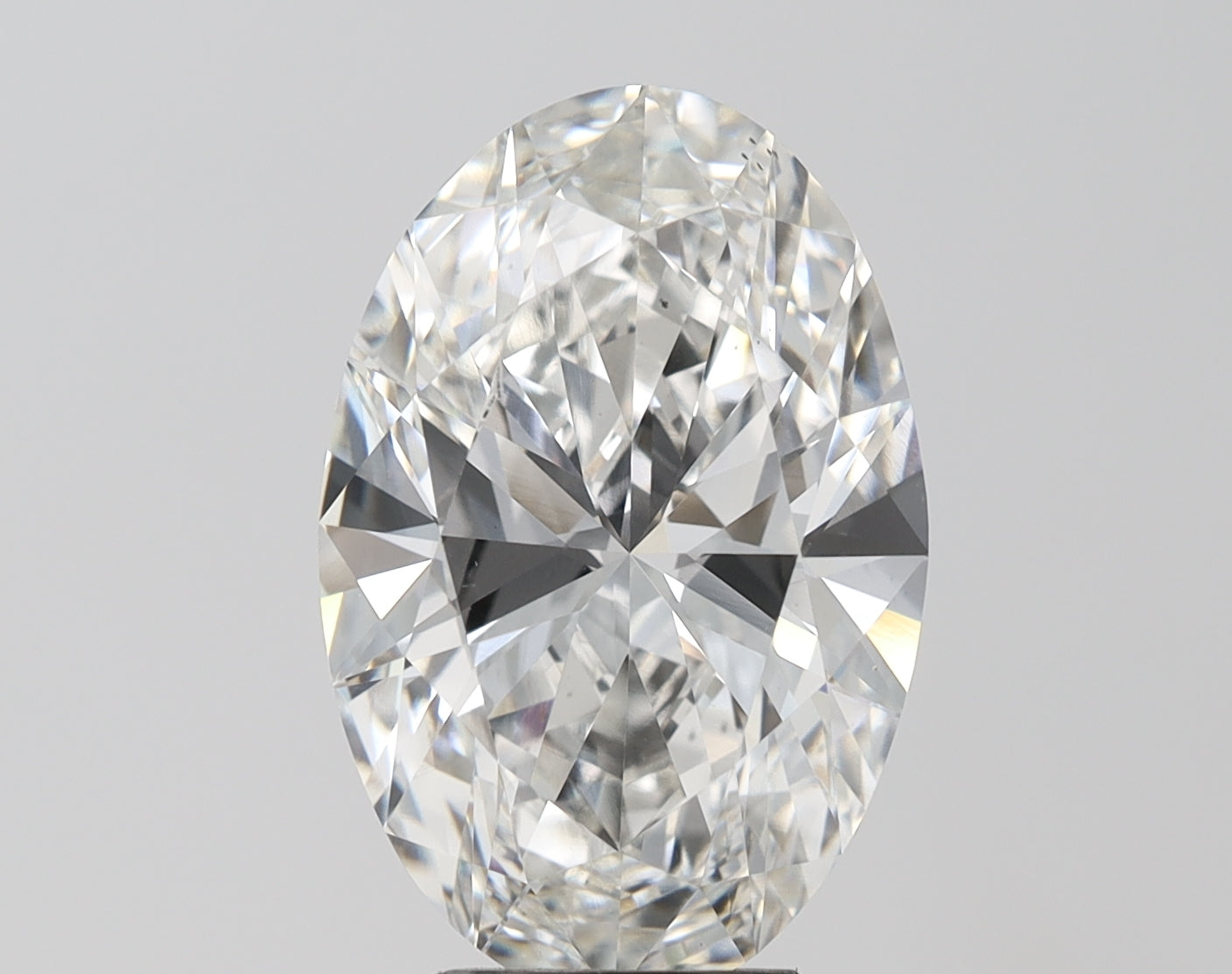 5.82 Carat Oval Lab Diamond – With Clarity