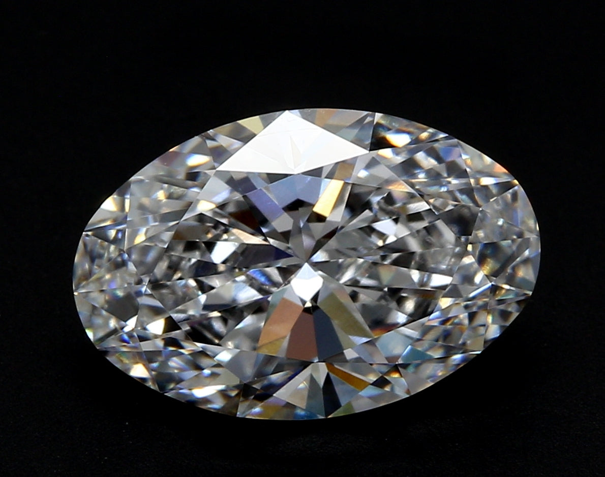 2.86 Carat Oval Lab Diamond – With Clarity