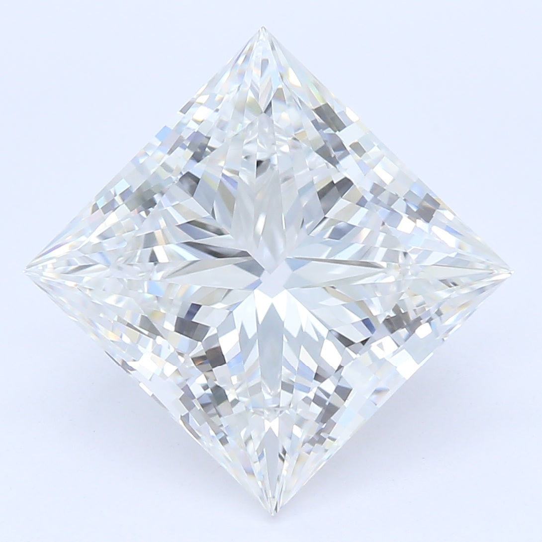3.09 Carat Princess Lab Diamond – With Clarity