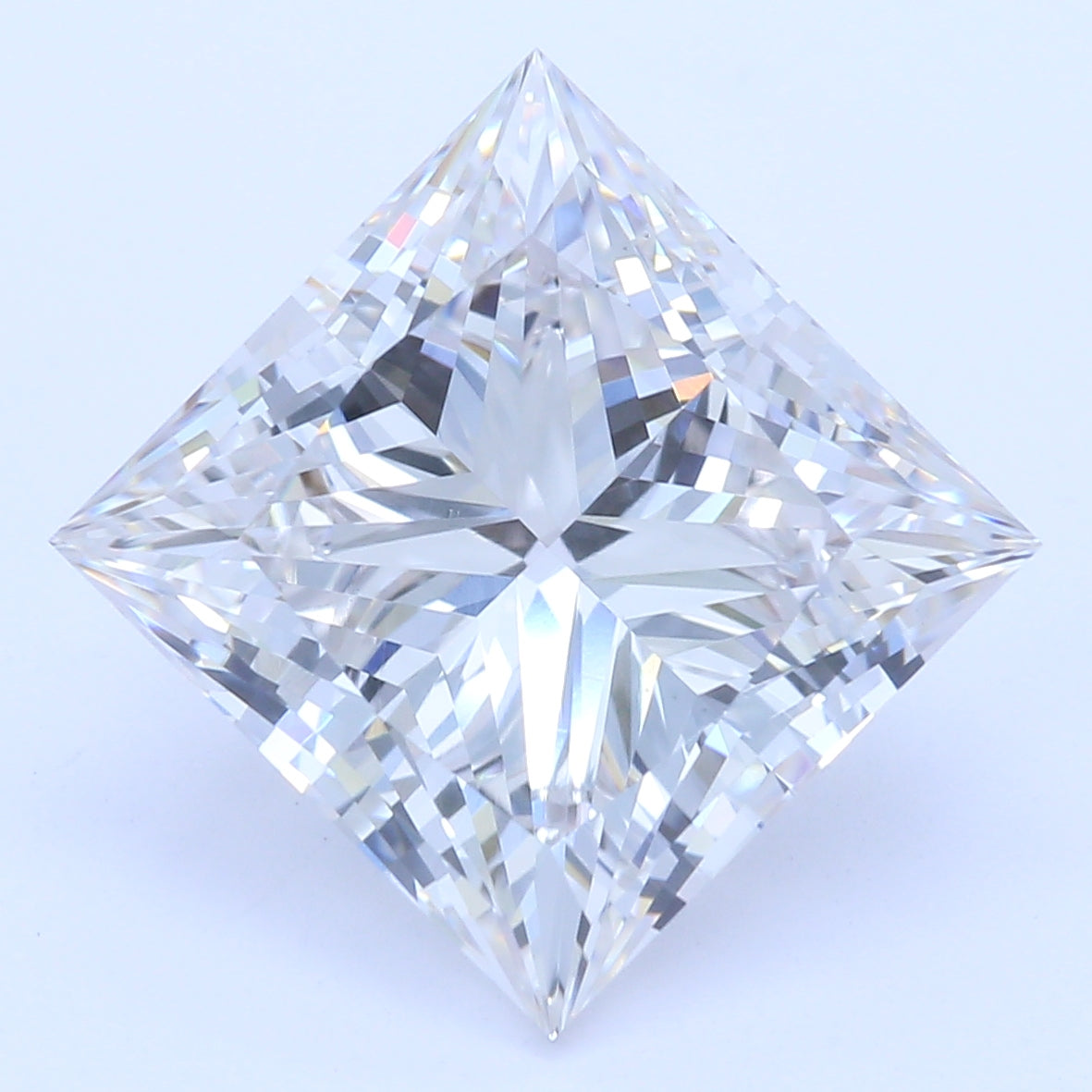 3.15 Carat Princess Lab Diamond – With Clarity