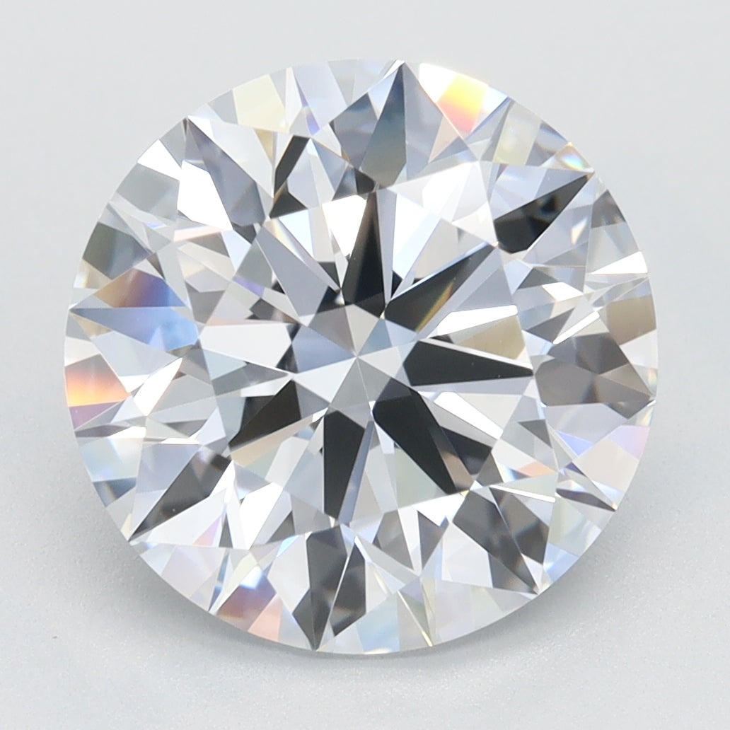3.75 Carat Round Lab Diamond – With Clarity