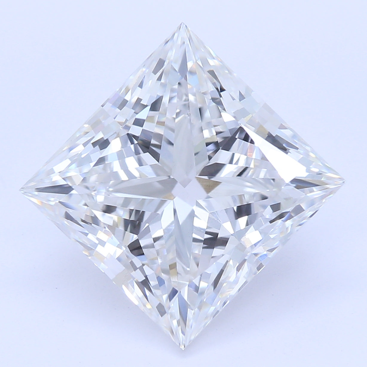 3.27 Carat Princess Lab Diamond – With Clarity