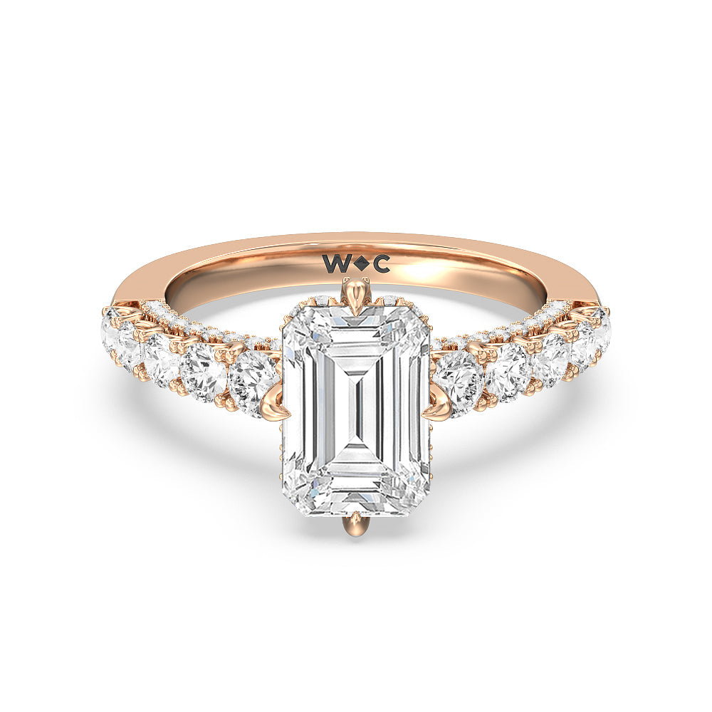 The Fifth Avenue 3 CTTW Round Cut Lab Grown Diamond Engagement Ring in ...