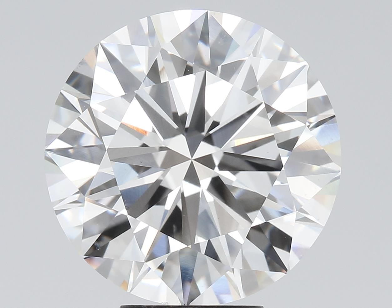 7.03 Carat Round Lab Diamond – With Clarity